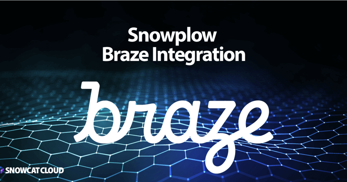 Snowplow Braze Integration