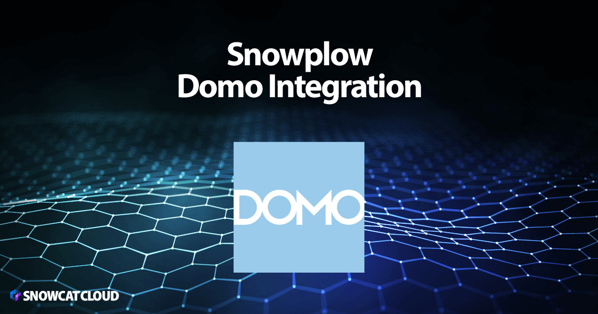 Snowplow Domo Integration