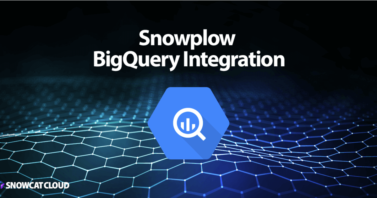 Snowplow Google BigQuery Integration